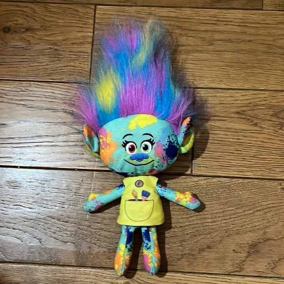 Dreamworks | Toys | Dreamworks Paint Splatter Troll | Poshmark